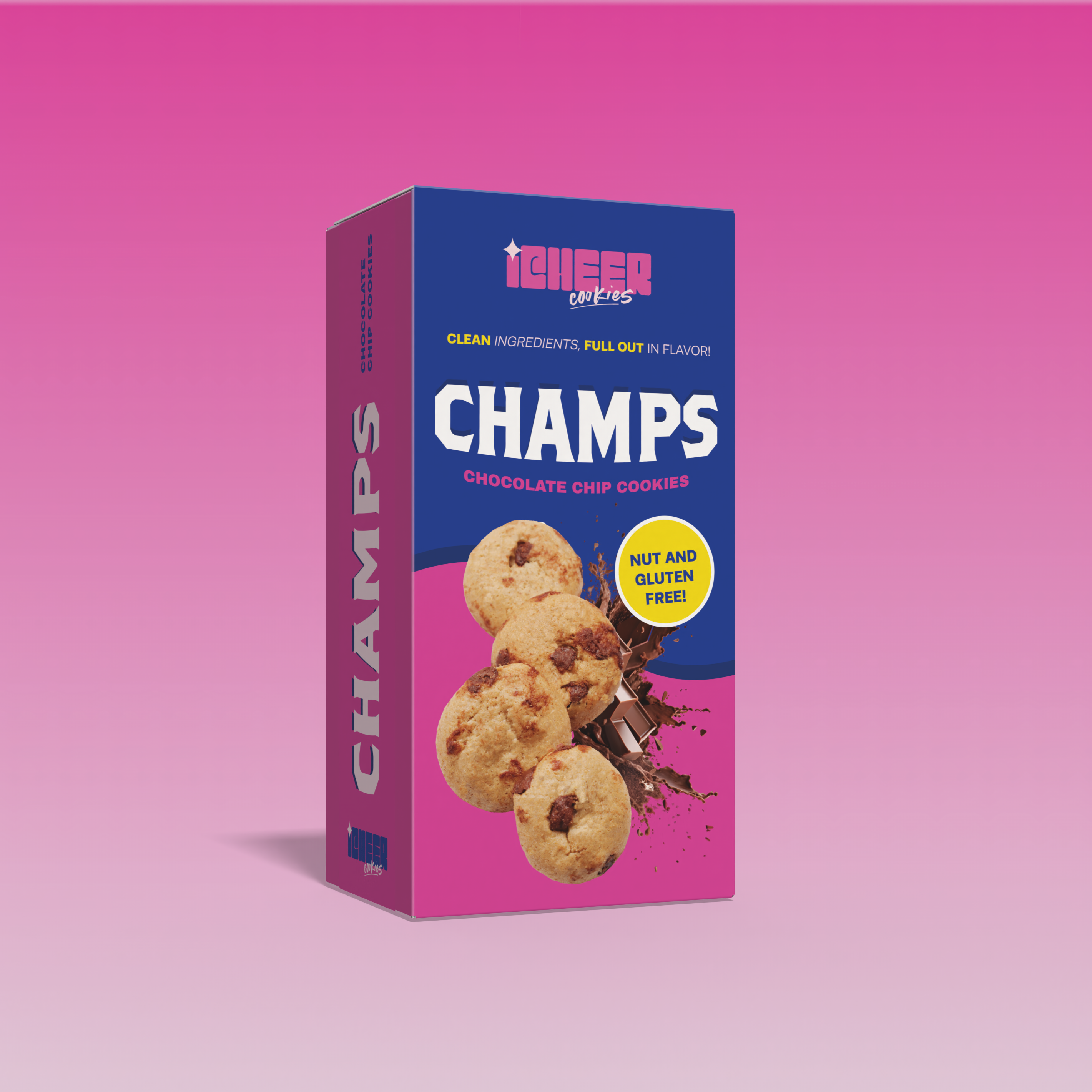 CHAMPS Chocolate Chip Cookies – iCheer Cookies Fundraising